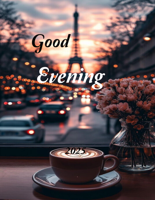Copy of Good evening | PosterMyWall