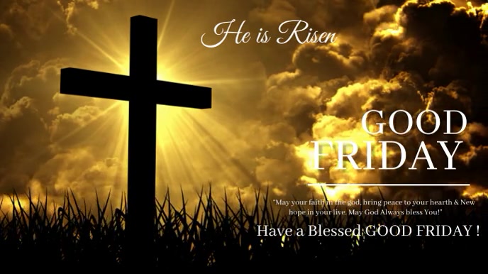 Copy of good friday,bible study,happy easte | PosterMyWall