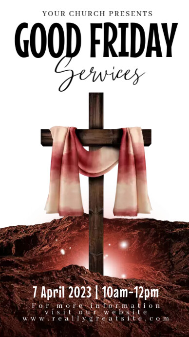 good friday,easter friday,easter worship (1) Template | PosterMyWall