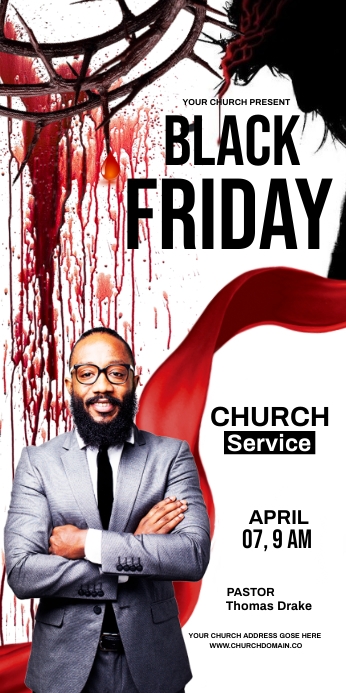 GOOD FRIDAY' Template | PosterMyWall