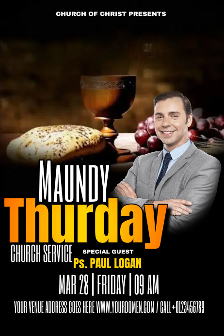 Good FRIDAY (4) Template | PosterMyWall