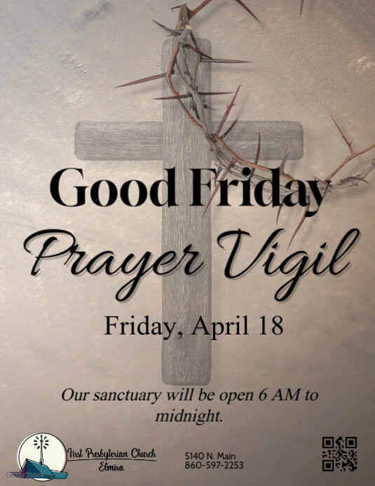 Good Friday (US Letter) Template | PosterMyWall