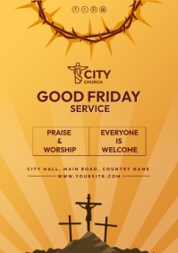 Good Friday Template | PosterMyWall