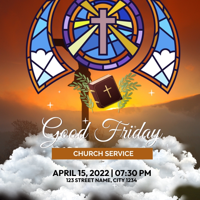 Copy of Good Friday Ads | PosterMyWall