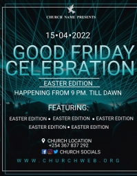GOOD FRIDAY Template | PosterMyWall