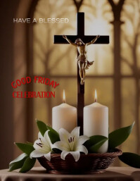 GOOD FRIDAY CELEBRATIONS Template | PosterMyWall