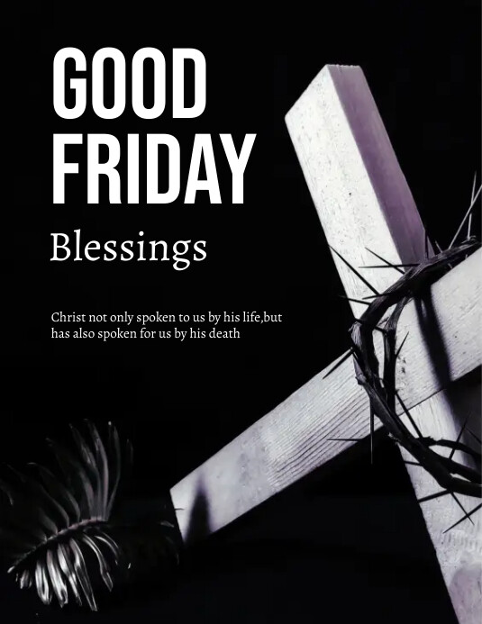 Good Friday Template | PosterMyWall