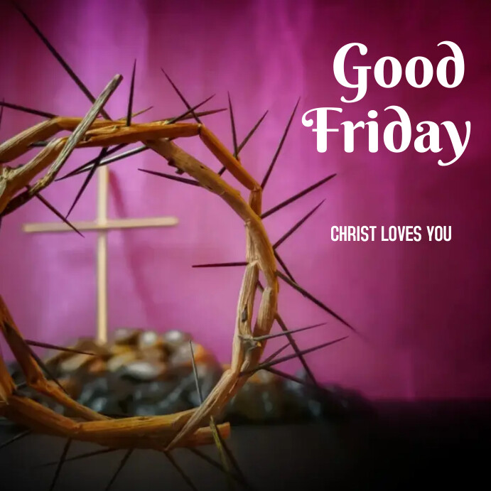 Good Friday Template | PosterMyWall