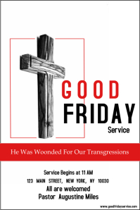 good friday Template | PosterMyWall