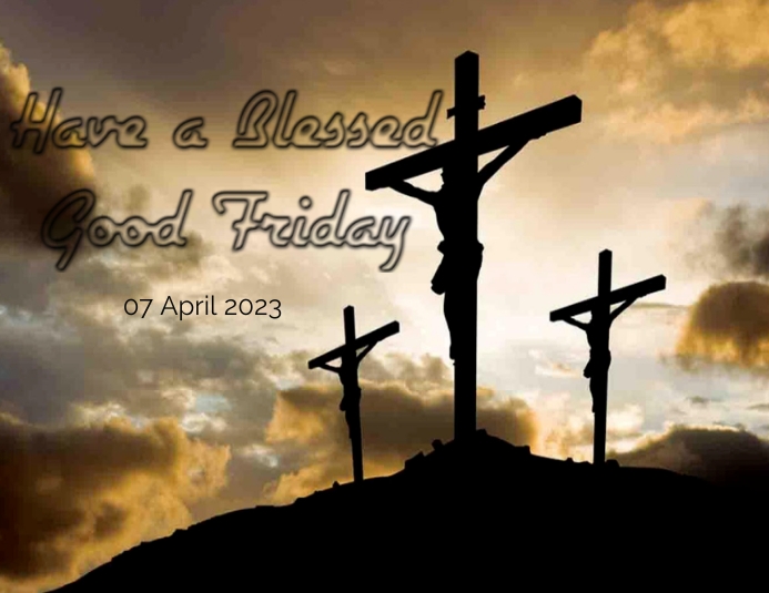 Good Friday Template | PosterMyWall