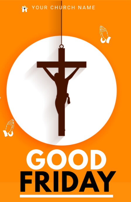 Plantilla de good friday | PosterMyWall