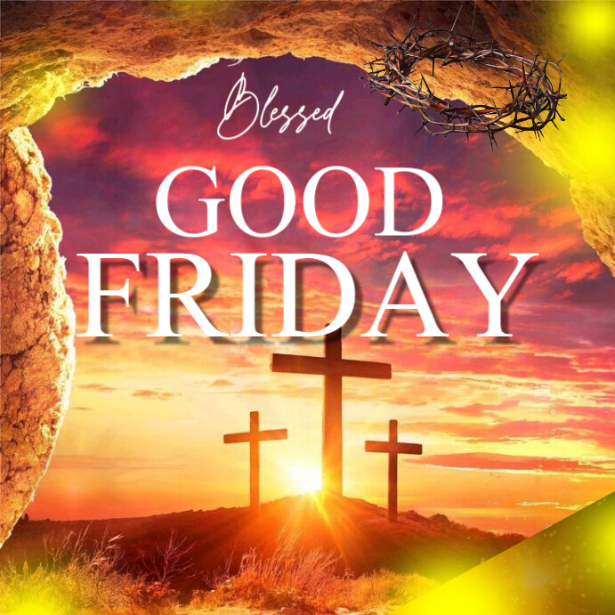 good friday Template | PosterMyWall