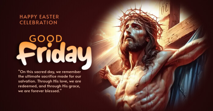 Good Friday Template | PosterMyWall