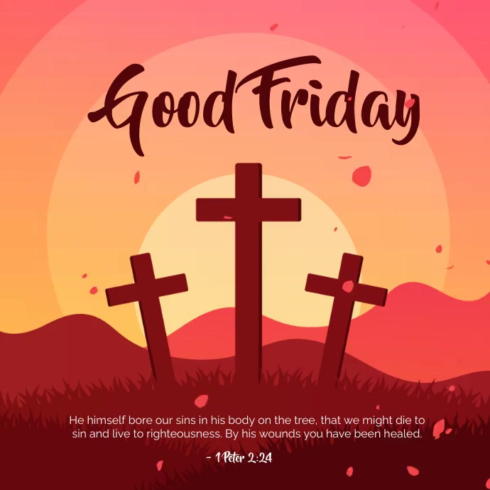 Good Friday Template | PosterMyWall