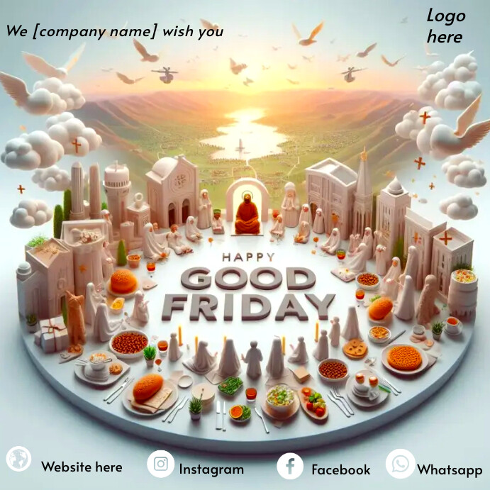 Good Friday Template | PosterMyWall