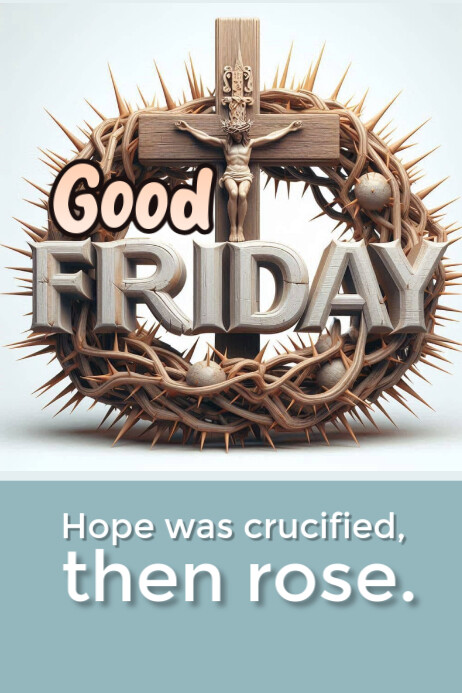 Good Friday Template | PosterMyWall