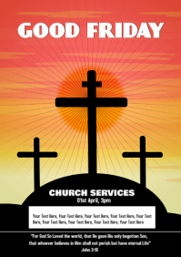 good friday poster Template | PosterMyWall