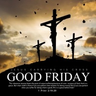 Good Friday Template | PosterMyWall
