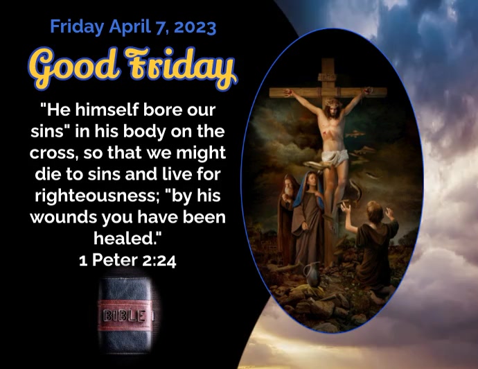 Good Friday Templat | PosterMyWall