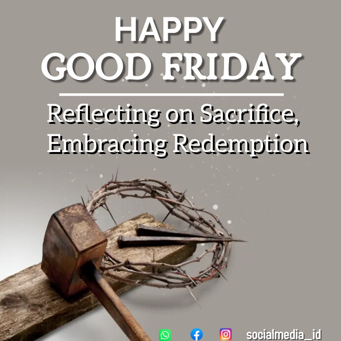 Good friday Template | PosterMyWall