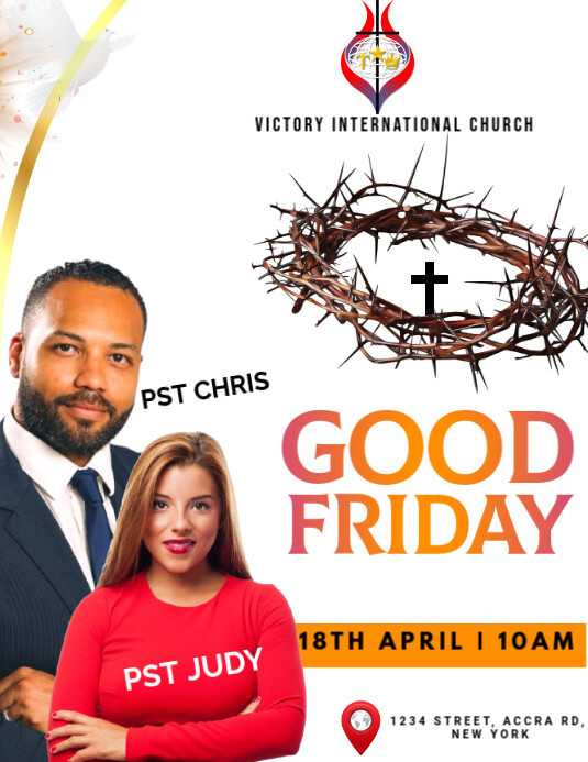 Good Friday Template | PosterMyWall