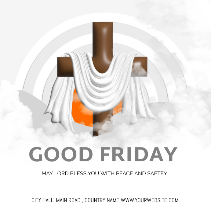 Copy of GOOD FRIDAY | PosterMyWall