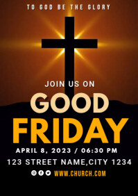 Good Friday Poster Template | PosterMyWall