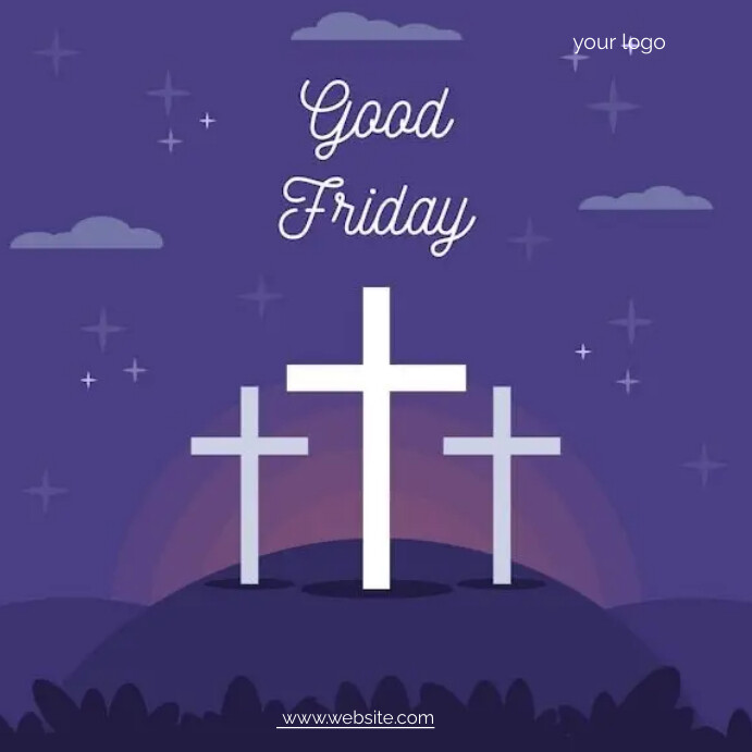 Good Friday Template | PosterMyWall