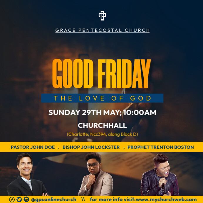 good friday Template | PosterMyWall