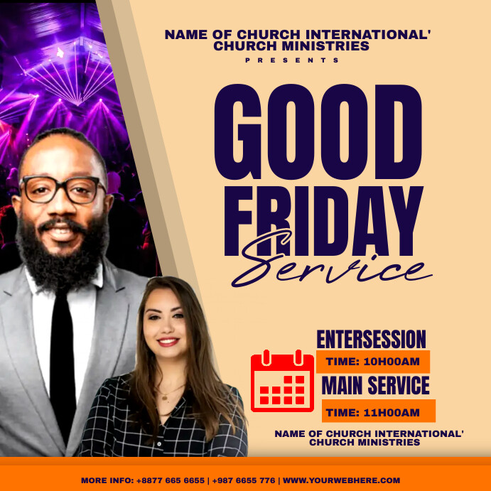 good friday Template | PosterMyWall