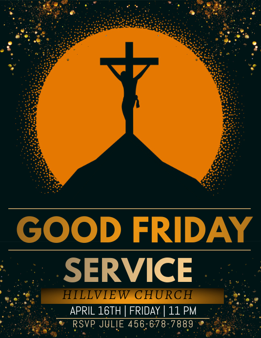 Copy of Good friday | PosterMyWall