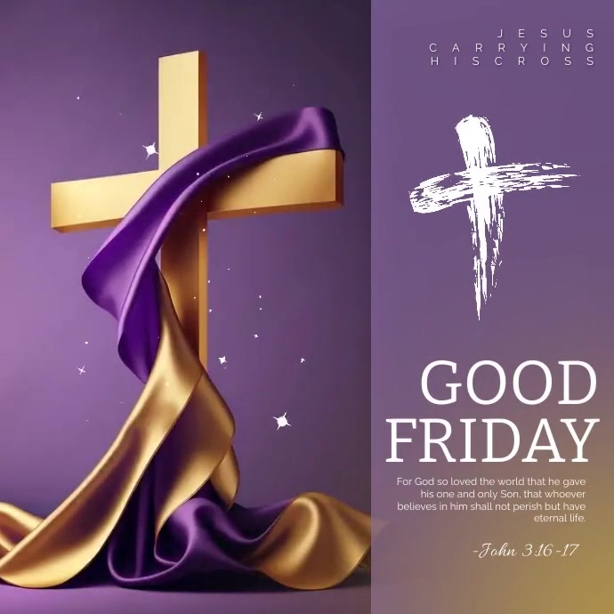 Good Friday Template | PosterMyWall