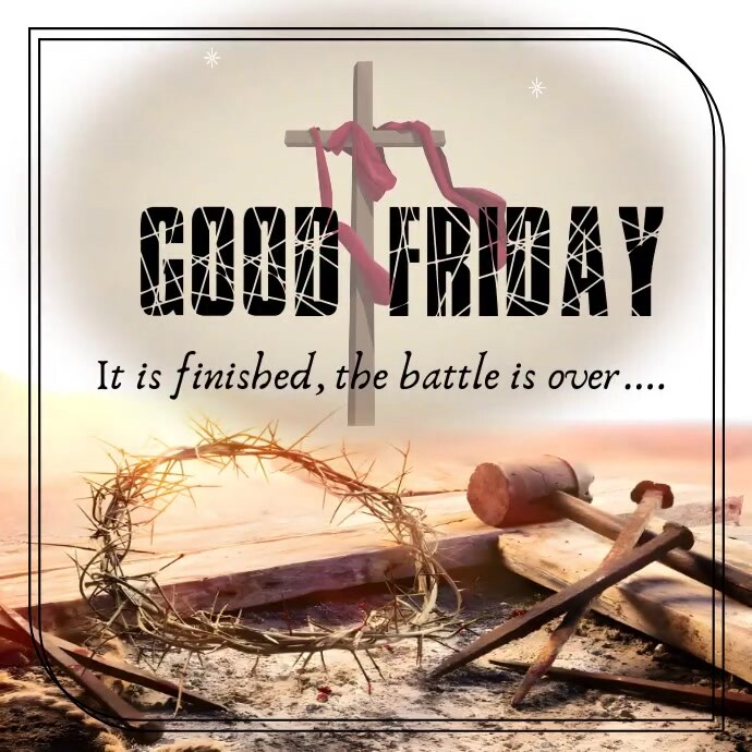 Good friday Template | PosterMyWall