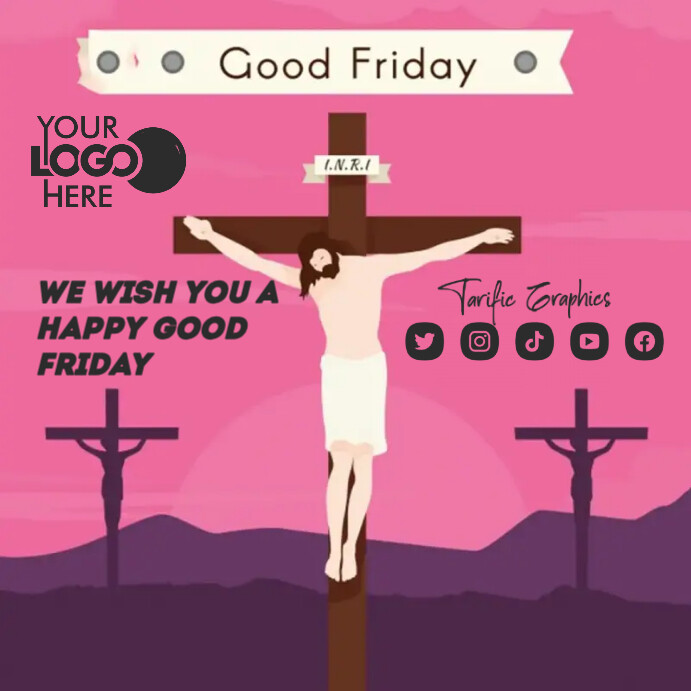 Good Friday Template | PosterMyWall