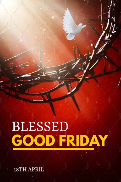 Plantilla de good friday | PosterMyWall