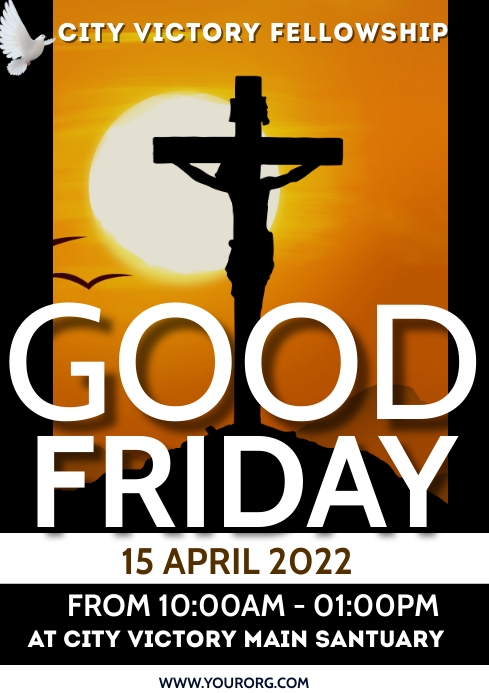 Good Friday Template | PosterMyWall