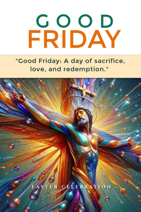 Good Friday Template | PosterMyWall