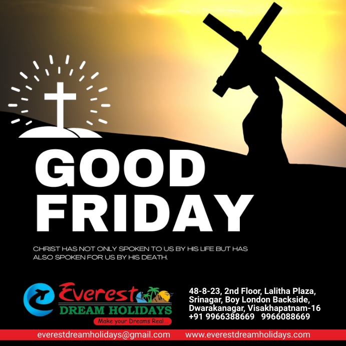 Good Friday Template | PosterMyWall