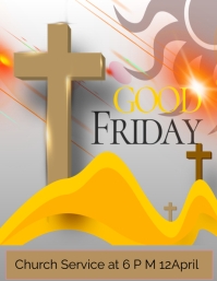 Good Friday template | PosterMyWall