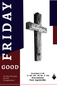 good friday poster Template | PosterMyWall