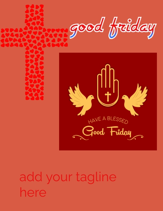 good friday Template | PosterMyWall
