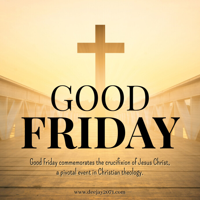 Good Friday Template | PosterMyWall