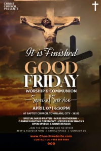 Good Friday Template | PosterMyWall