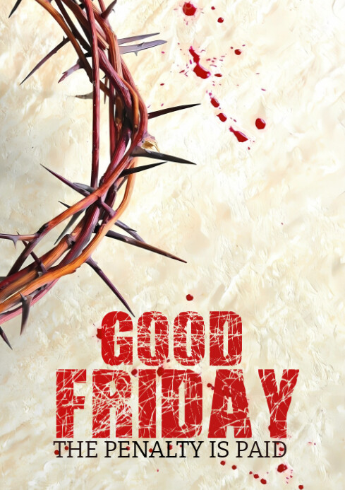 Good Friday Template | PosterMyWall