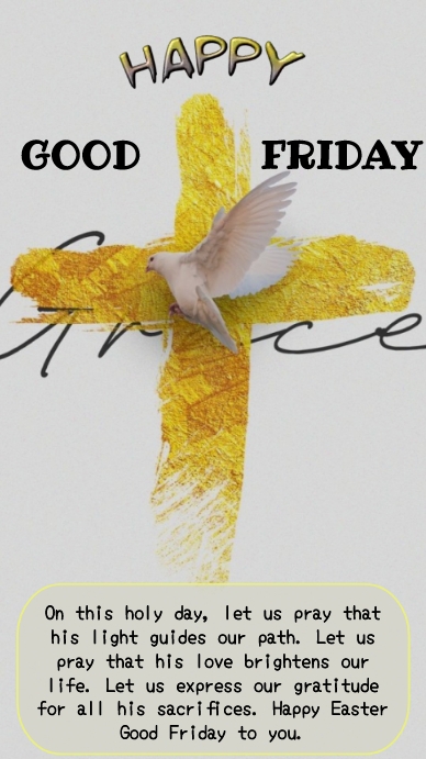 Good Friday Easter Template (1) | PosterMyWall