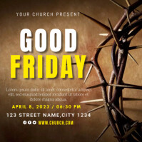 Good Friday Template | PosterMyWall