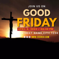 Good Friday Ads Template | PosterMyWall