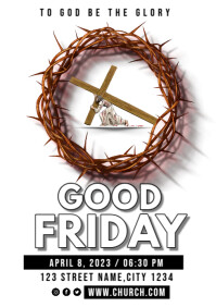 Good FRIDAY Template | PosterMyWall