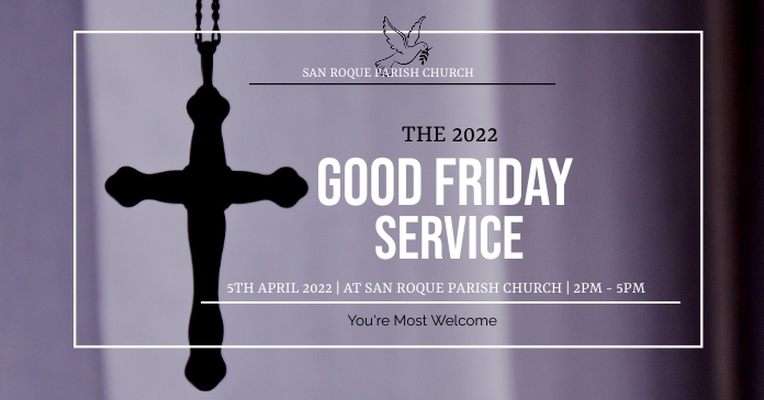 GOOD FRIDAY FACEBOOK TEMPLATE.E | PosterMyWall