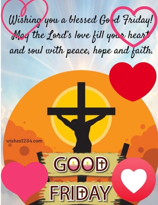 Good Friday Flyer (us Letter) Template | PosterMyWall